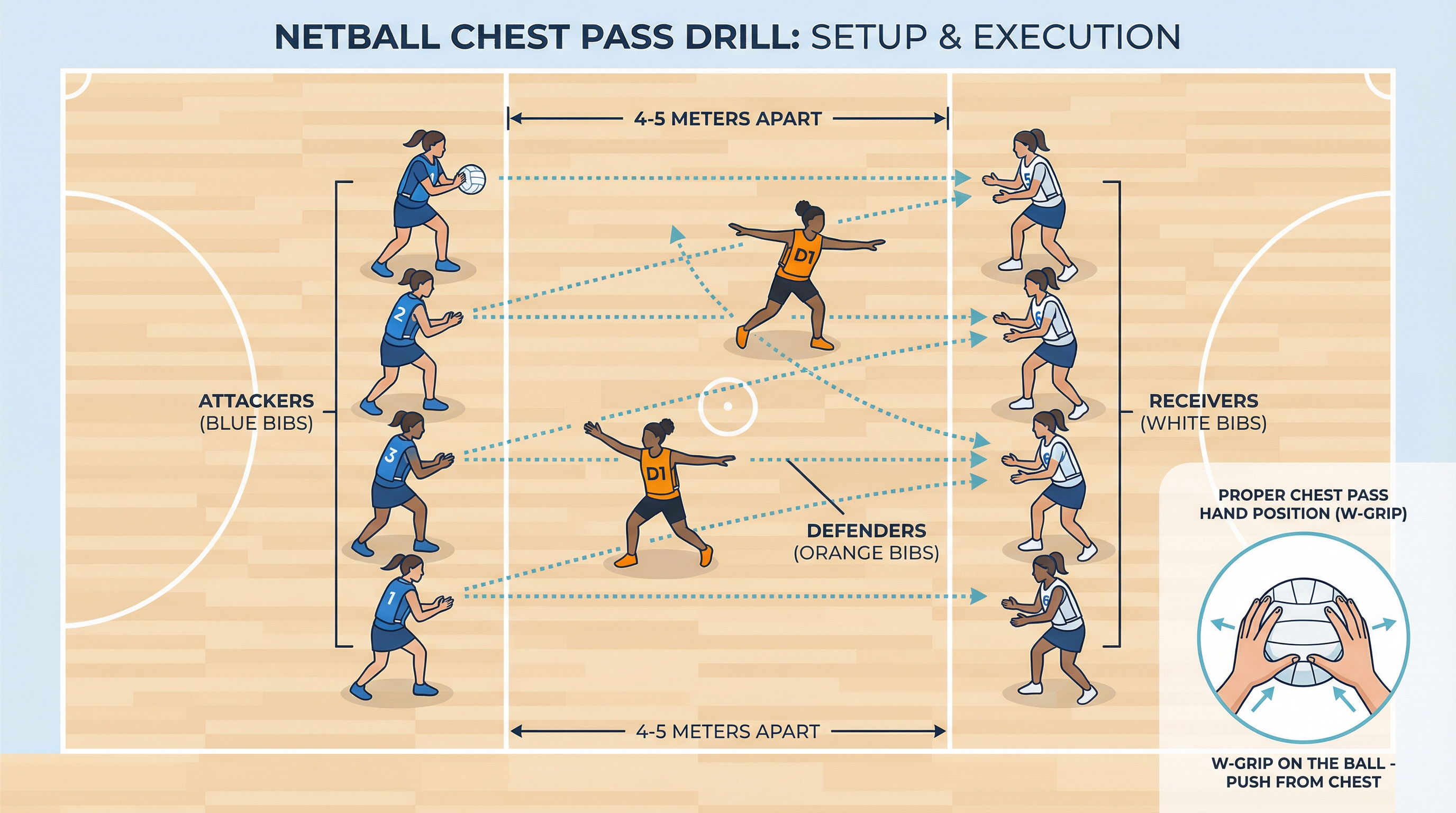 Mastering the Netball Chest Pass: A Coach's Guide to Pinpoint Accuracy ...