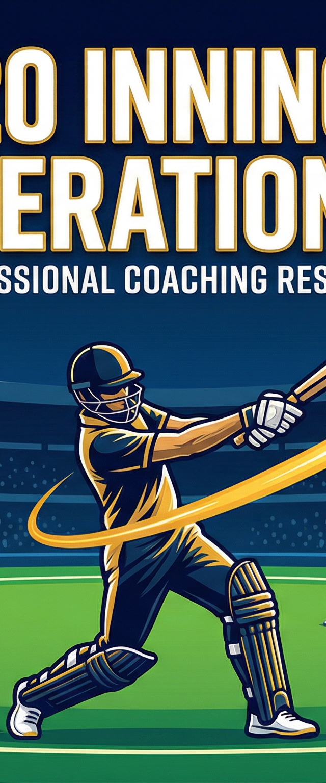 T20 Innings Acceleration Plan: Maximising Run Rate Across All 20 Overs ...